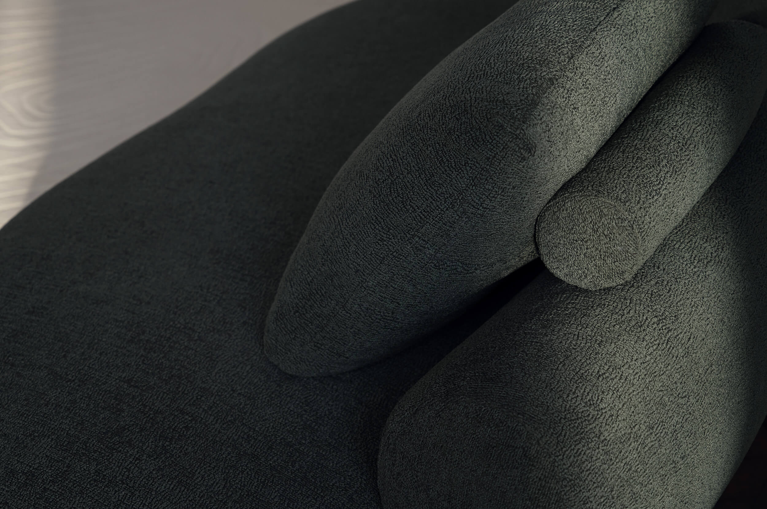 Aura Island Sofa with Large Back Cushions and Bolsters