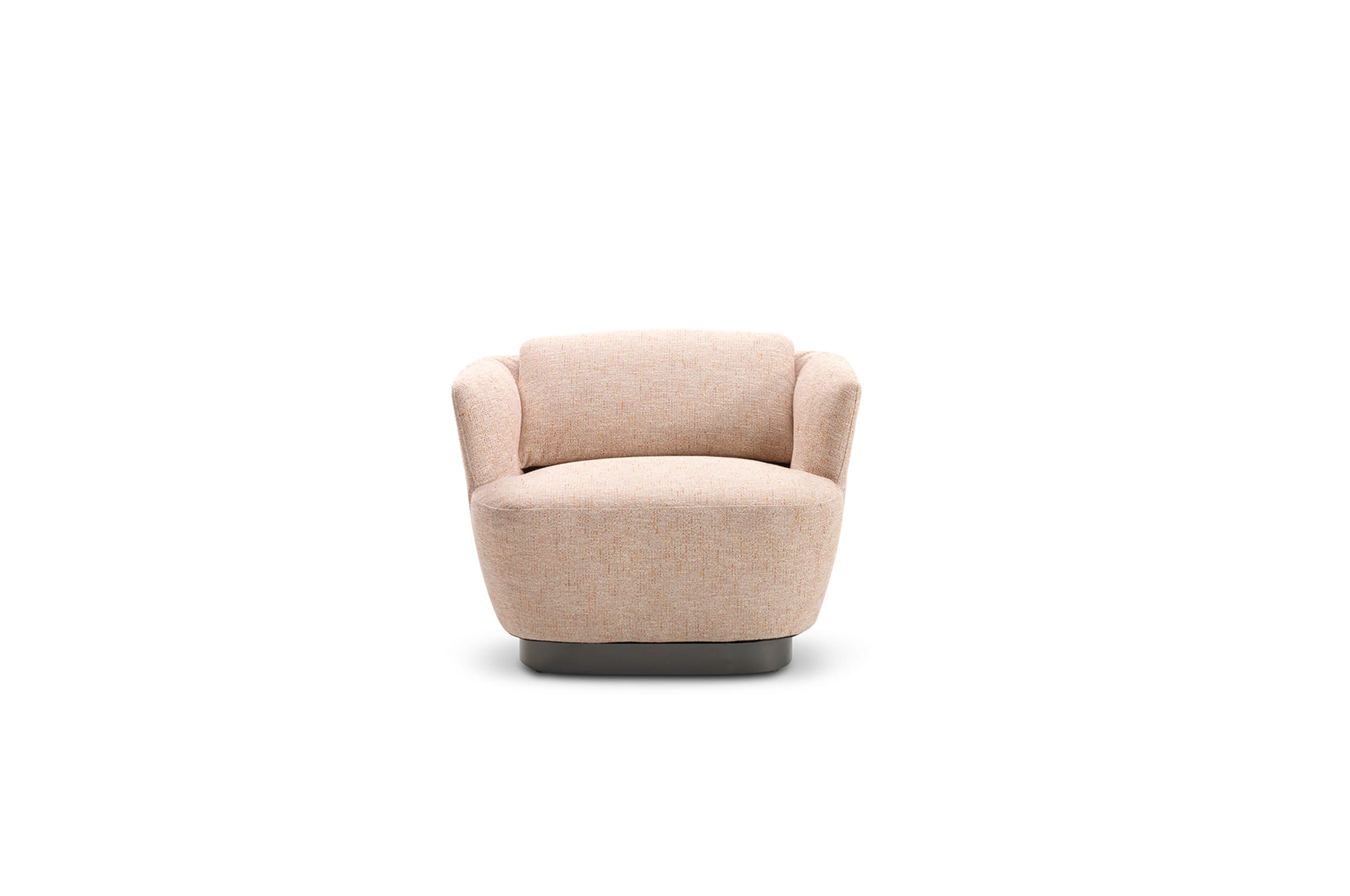 King | Fleur swivel armchair | folding headrest