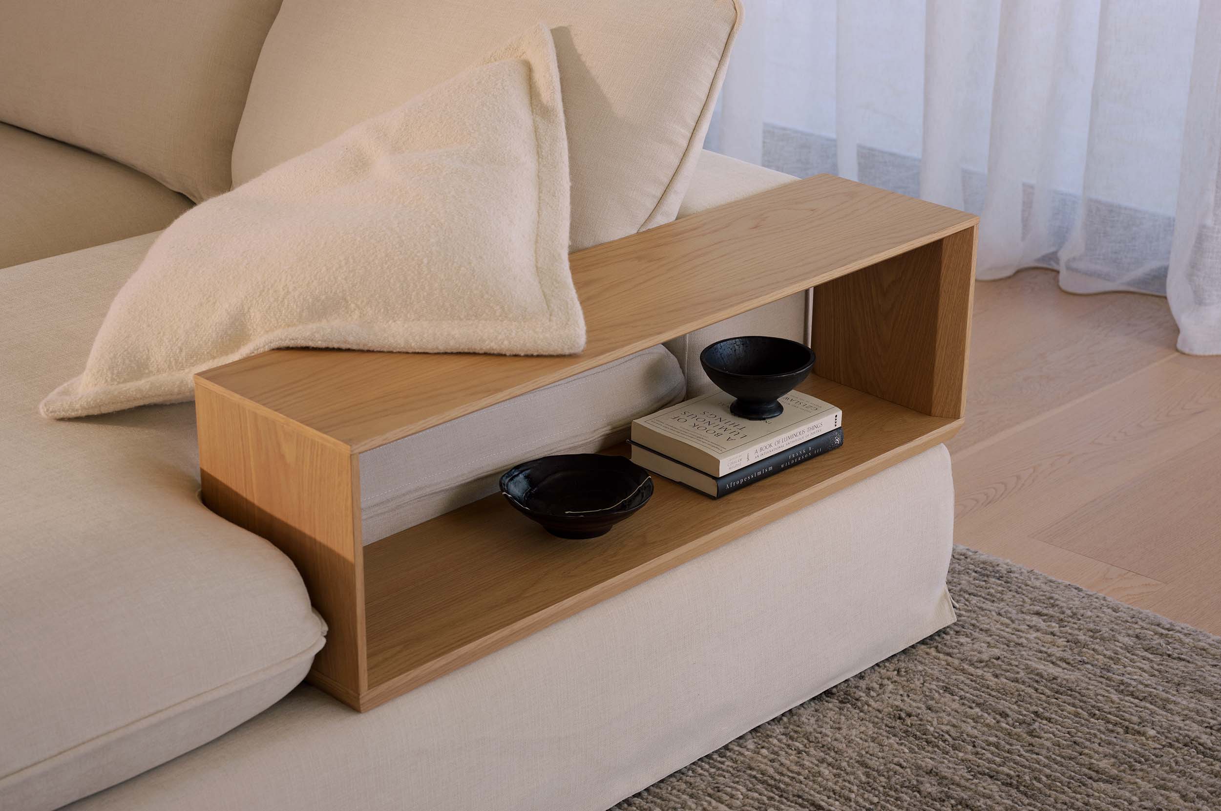 Jasper Coast Chaise Sofa and Ottoman| King Living | King Living