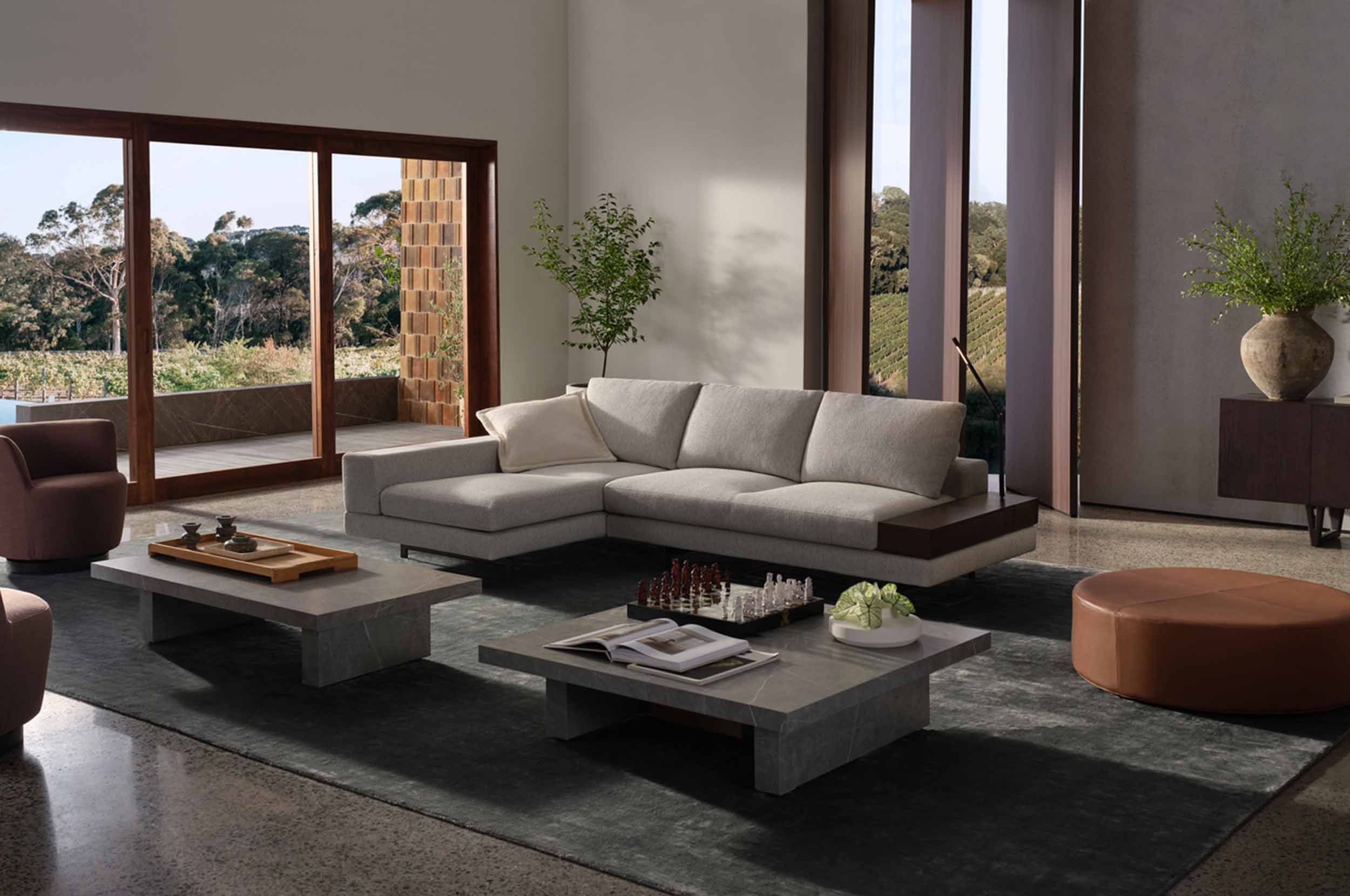 Kato Modular Sofa with Chaise
