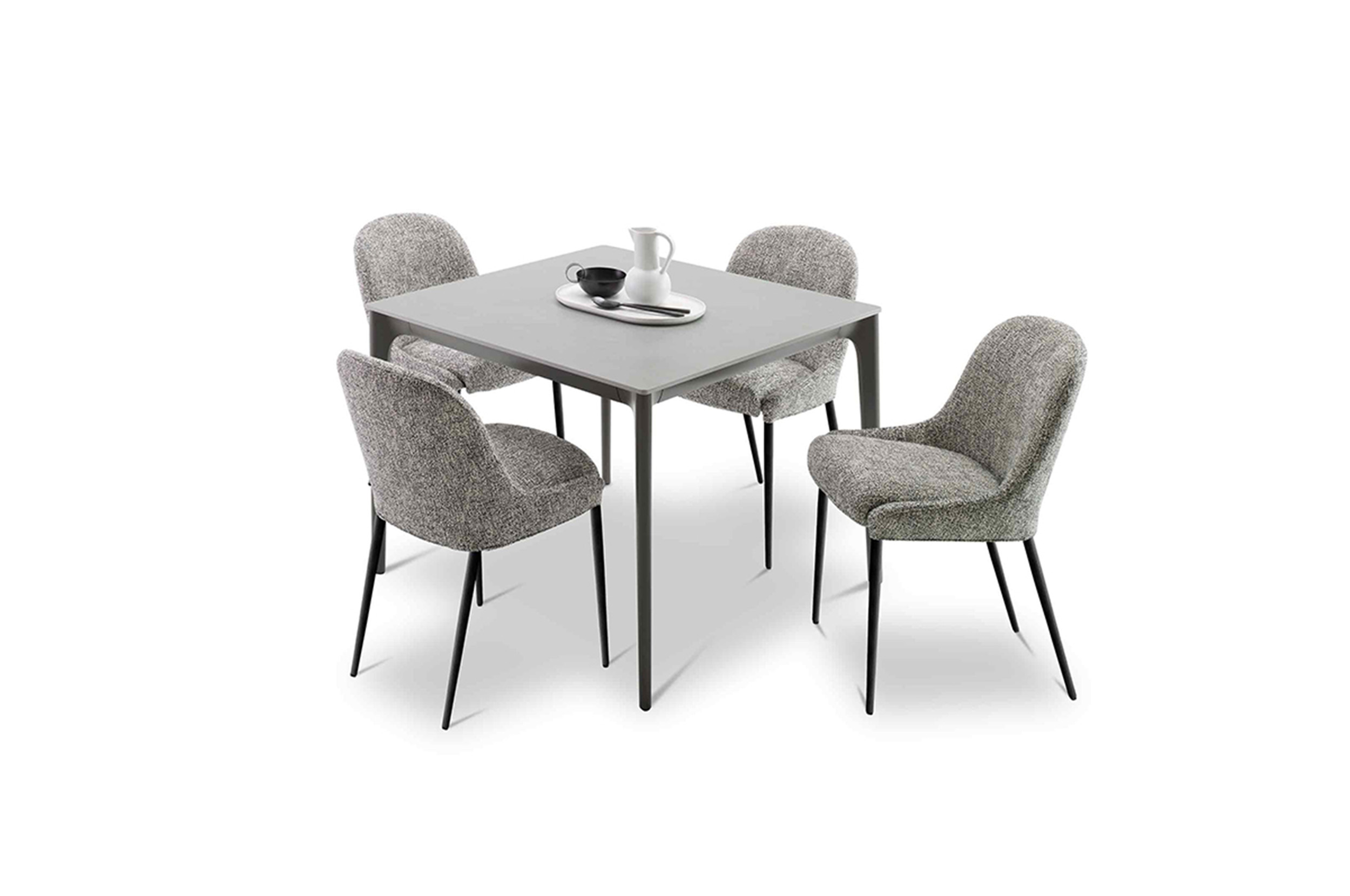 Quay Armless Dining Chair Set of 4