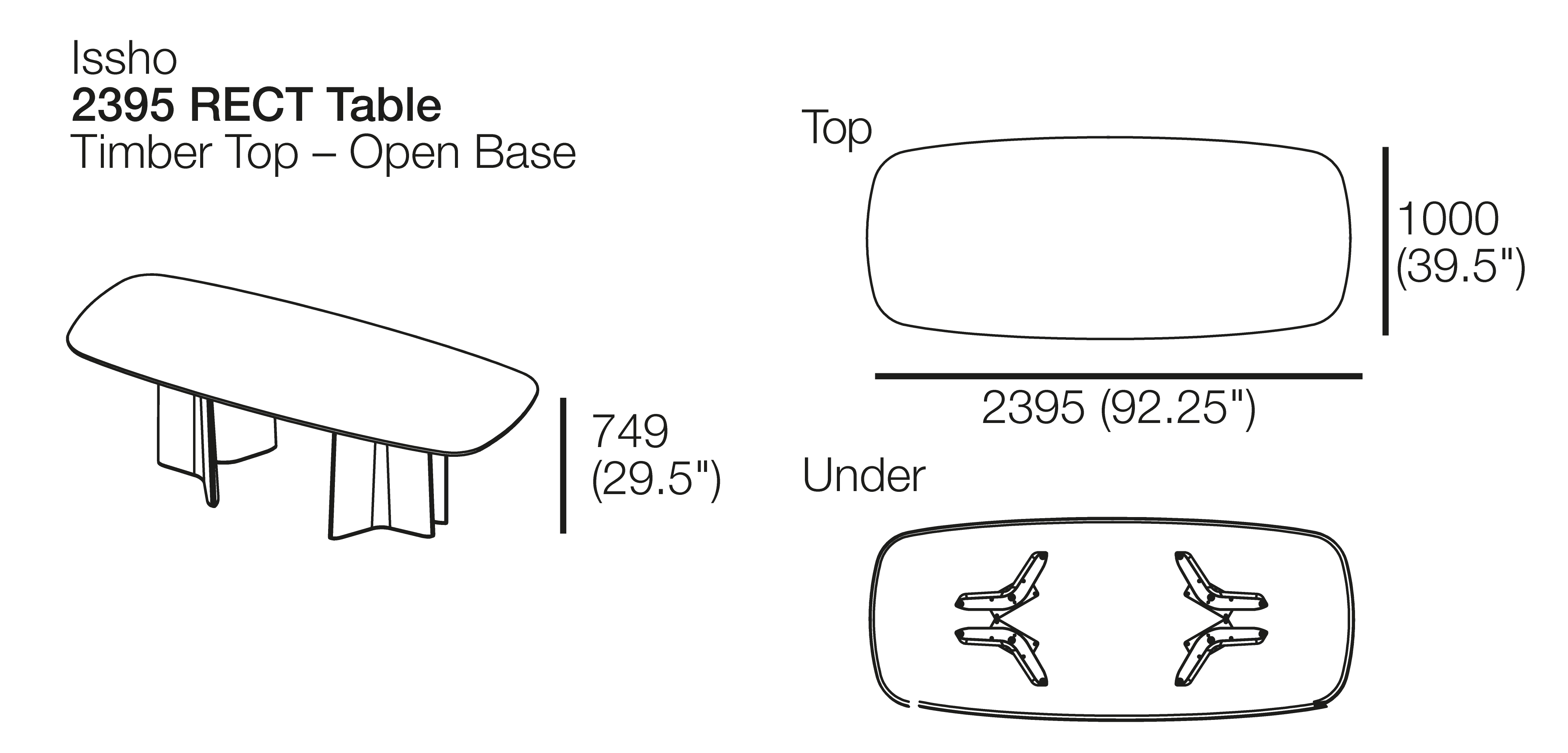 Issho 8 Seater Dining Table